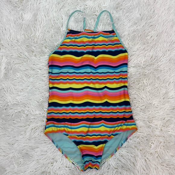 Speedo | Swim | Speedo Upf 5 One Piece Racerback Swimsuit Youth Girls ...